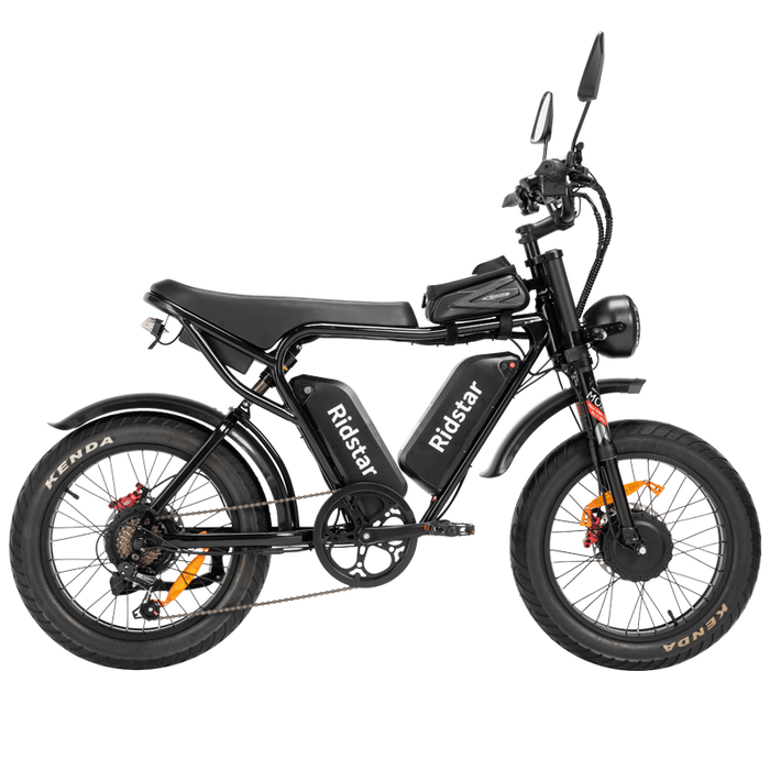 Ridstar Q20Pro 2000W Dual Battery/Motor Fat Tire Ebike