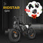 Ridstar Q20 1500W Full Suspension Mid Drive Fat Tire Ebike