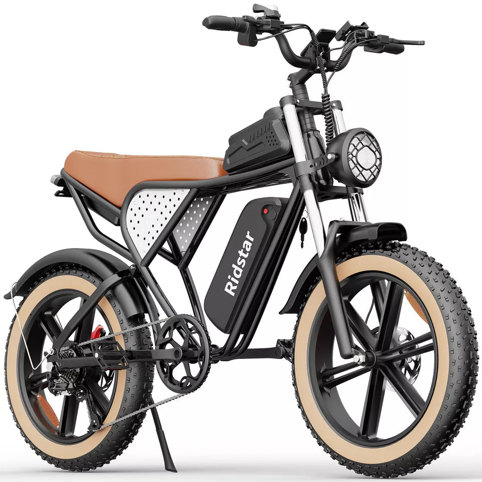 Ridstar Q20 1500W Fat Tire Elektrofahrrad für Erwachsene