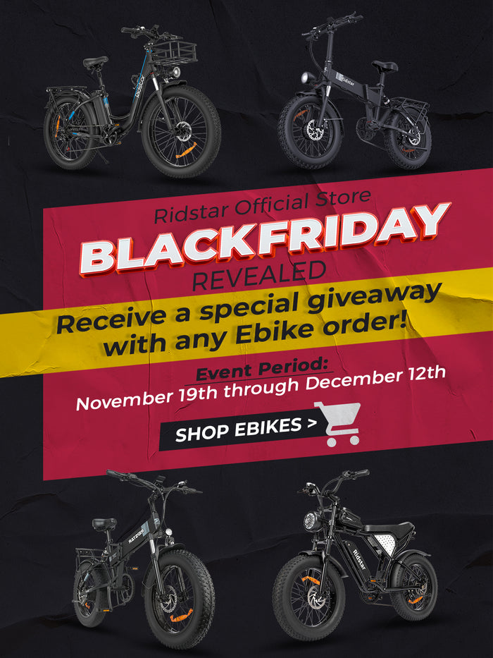Ridstar Electric Bikes - No. 1 Official E Bike Shop