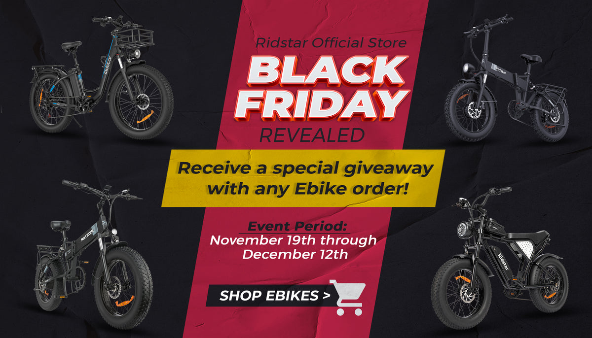 Ridstar Electric Bikes - No. 1 Official E Bike Shop